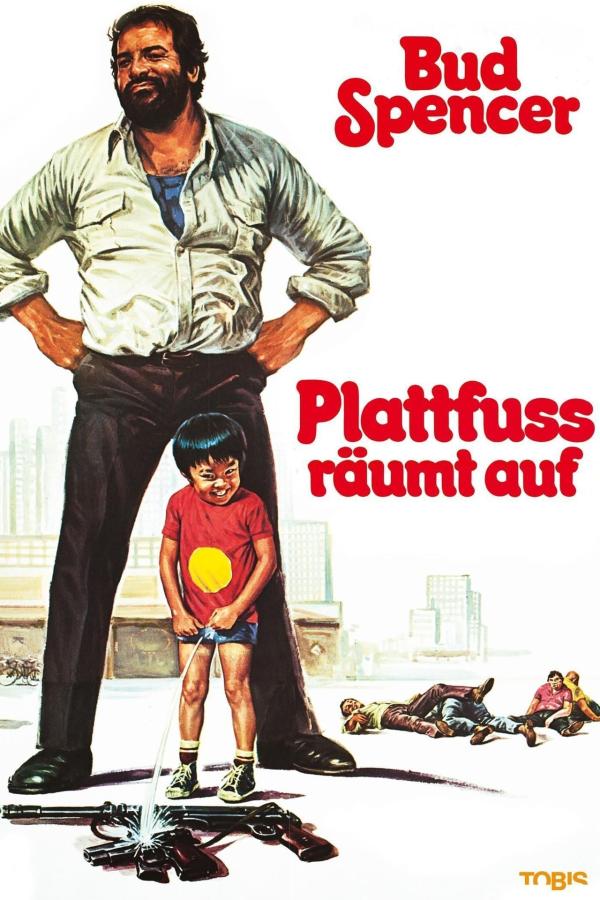 Plattfuß in Hongkong - Piedone a Hong Kong - Spielfilm / Komödie