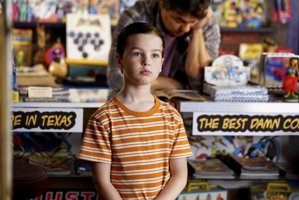 Young Sheldon - Würstchen, Comics und ein Therapeut - Serie / Comedyserie