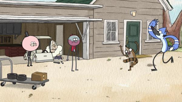 Regular Show - Völlig abgedreht - Carter & Briggs(Carter and Briggs ...